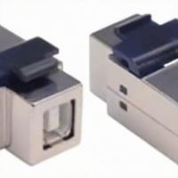 China USB 2.0 Connection Adapter L-com UADKEY-BA with Selective Gold Plated Contacts and Nickel Plated Housing for sale