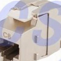 China Category 8 Shielded Keystone Jack L-com RJTLC8S-POE Supporting IEEE 8023BT Power Over Ethernet Plus Plus for sale