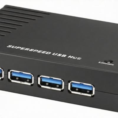China Compact Design L-com USB-HUB-3.0 USB 3.0 Hub for Expanding USB Connectivity in Work Environments for sale