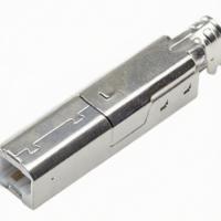 China USB 2 0 Type B Male Connector L-com USBCN2 0-B Featuring Thermoplastic Insulator and Gold Contacts for sale