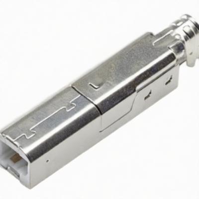 China USB 2 0 Type B Male Connector L-com USBCN2 0-B Featuring Thermoplastic Insulator and Gold Contacts for sale