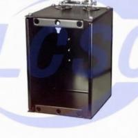 China Fiber optic cable management triple gang adapter rack panel with cable clamps and wall mounting slots L-com FSP-3DIN for sale