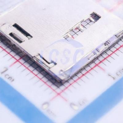 China LCKELEC LCK SIM 010P7H127 WLG SIM Connector 7PIN Height 127mm Mini Micro Nano SIM Card Reel Packaging for sale