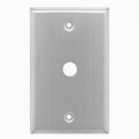 China Wall plate stainless steel with 0.50 inch hardware projection L-com WPC1 packaged per PS-0031 and RoHS compliant for sale
