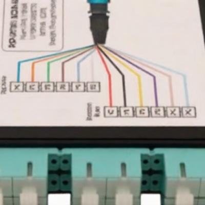 China MTP Male 12 Fiber to 6 Duplex SC LGX Fanout Cassette OM3 Multimode Fiber L-com FSP-MTM1-SCD6-M3 Module for sale