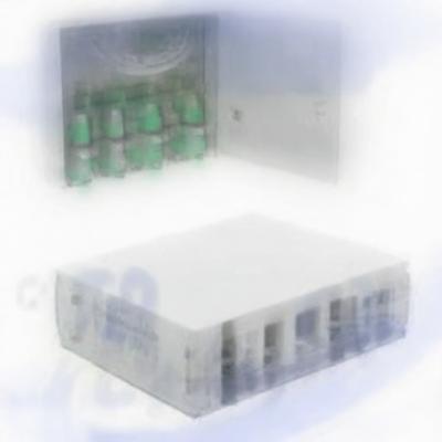 China Fiber optic metal terminal box L com LCFTB 104A SCA with cable management and 4 simplex SC APC ports for sale