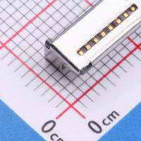 China Black TF Micro SD Card Holder 8 Pin Gold Flash Plating LCKELEC LCK-TF-109H3808-WLG Designed for Soldering Temperature for sale