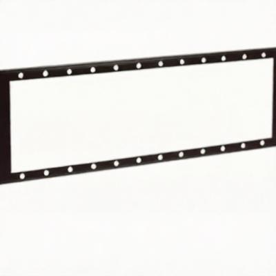China 3U 19 Inch Rack Panel with 12 Positions Featuring L-com PR525-FSP-12 Cold Rolled Steel Construction for sale