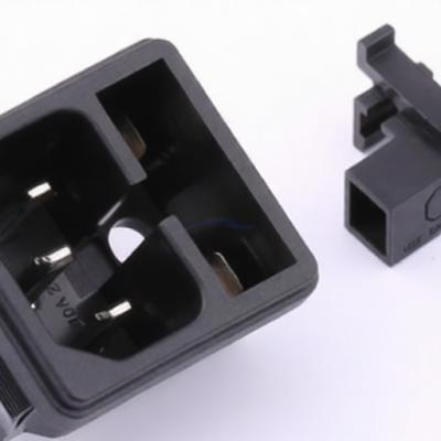 China Electrical terminals pins and cover set Legion RT-C14B-A00-13-R suitable for 10A 250VAC applications for sale