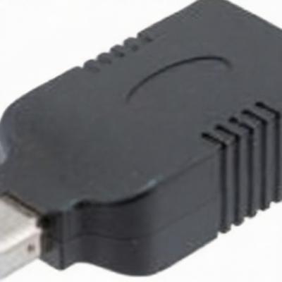 China Mini DP Male to HDMI Female AV Adapter L-com LMDPHDMIAD-MF Thunderbolt 2 Compatible Signal Conversion Device for sale