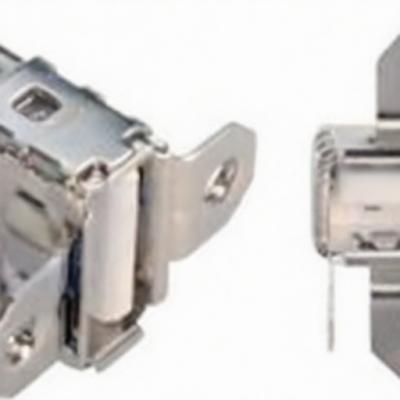 China Durable USB 2 0 Type A Panel Mount PCB Connector L-com UC-A-PMT with Brass Contacts and Nickel Shell for sale