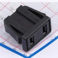 China Panel Mount Electrical Terminal Legion RT-C01-BB Tin Plated PA66 Material Black Color Component for sale