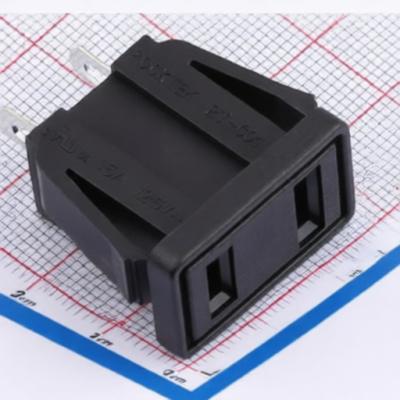 China Panel Mount Electrical Terminal Legion RT-C01-BB Tin Plated PA66 Material Black Color Component for sale