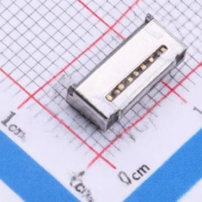 China Black housing micro SD card connector gold plated contacts nickel base LCKELEC LCK-TF-109H32508-WLG TF card holder for sale