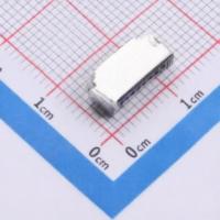 China Micro SD TF Card Connector LCKELEC LCK-TF-027H37508-WLG with Gold Flash Plating and 8 Pin Configuration for sale