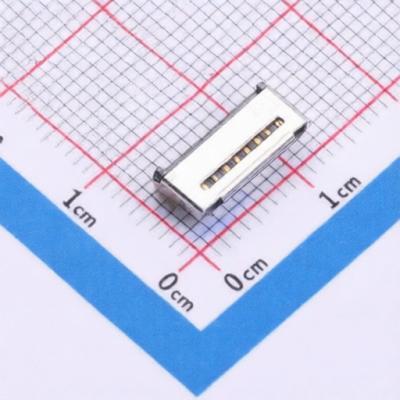 China TF Micro SD Card Holder LCKELEC LCK-TF-109H3008-WLG with Black Housing and Soldering Heat Resistance for sale
