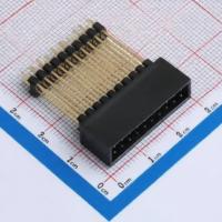 China 31.5mm pin length RoHS 2 compliant header Lian Xin Technology XDHM-B0254325-2 10P connector solution for sale