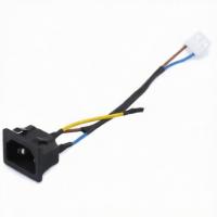 China Wiring assembly including AC socket and ring terminals Legion RT-C14-L00B-AA-13 for electrical device integration for sale