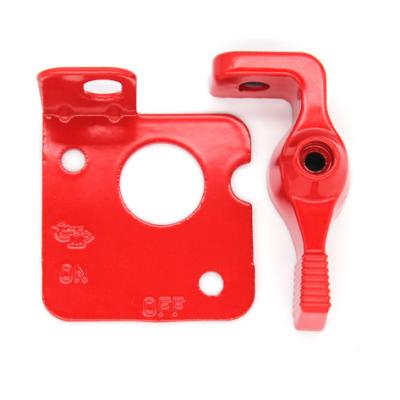 China Durable Steel and Die Cast Battery Disconnect Switch Lockout Lever Kit Littelfuse 80101-B for Safety for sale