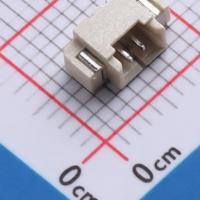 China Durable surface mount connector LXWCONN MX1.25mm-2P-WT with high temperature bright tin plating and GP PASS for sale