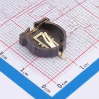 China Durable 2 Pin Battery Holder with PPS Housing Lian Xin Technology XDCR 1220 006 Surface Mount Design for sale