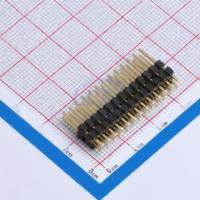 China RoHS Compliant Pin Header 2x13P 2.54mm Pitch 16mm Pin Length Lian Xin Technology XDHM-0254-162*13P Connector for sale