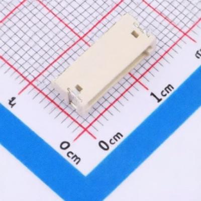 China Electronic connector with 2 amp current rating and LCP UL94-V0 housing Lian Xin Technology XDWF-0151WT-07P for sale