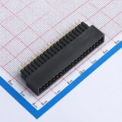 China Connector 2 by 20P Lian Xin Technology XDHM-B0254195-2 20P RoHS Compliant Electronic Component for sale