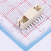 China Electronic assembly connector LXWCONN 2.0LT-8P featuring PC board mounting and detailed measurements for sale