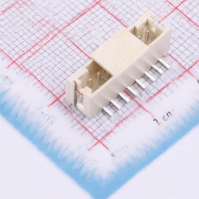China Electronic assembly connector LXWCONN 2.0LT-8P featuring PC board mounting and detailed measurements for sale