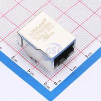 China RJ45 Connector LINK-PP LPJG0926HENL Featuring Integrated Magnetics for PoE Plus Network Connectivity for sale