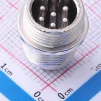 China Connector aviation head solder wire female M12 6P H5.8 PC4.2 insulation resistance 2000M Liansheng HKT-00007 for sale