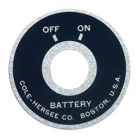 China Littelfuse 82065 manual battery disconnect switch faceplate designed for marine and mining applications for sale