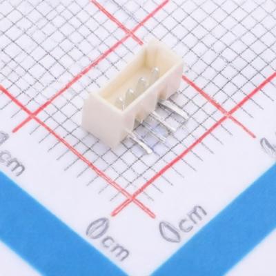 China Durable electrical connector LXWCONN 1.25-4AW with 1.25 millimeter pitch and natural color PA housing for sale