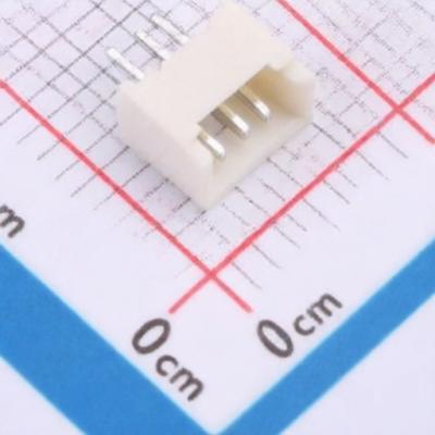 China Durable crimp type connector LXWCONN 1.25-3A with natural color PA housing and brass tin plated pins for sale