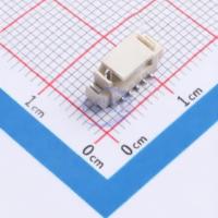 China High Reliability LXWCONN MX1.25mm-5P-LT Vertical Mount Connector with Brass Terminals and LCP Housing Material for sale