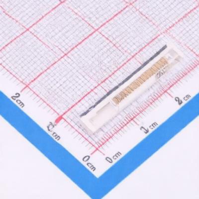 China FPC connector 40 pin dual sided contact flip top type Megastar ZX FPC FWSX0 5PH240 with 0 5mm pitch for sale