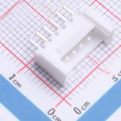 China Durable electrical connector LXWCONN HY-6A wafer dip type with copper alloy pins and UL94V-0 housing for sale