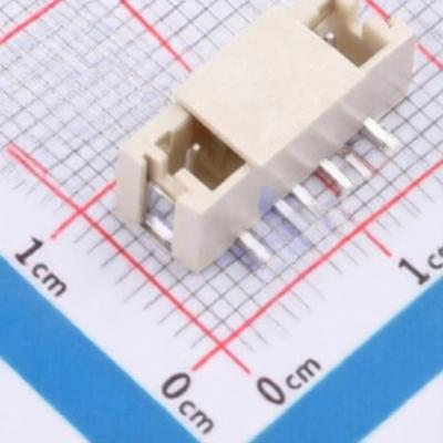China Technical Measurements and PC Board Installation Dimensions for LXWCONN 2.0LT-6P Connector Component for sale