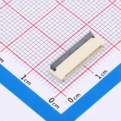China interconnect solution Megastar ZX-0.5FPC-2H-HFJ26P back cover type connector 0.5mm pitch 2.0mm height for sale