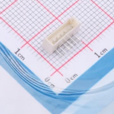 China Electrical connector LXWCONN 1.25 6AW crimp type with durable PA housing and tin plated brass contacts for sale