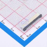 China ZIF Connector 0.5mm Pitch 2.0mm Height Megastar ZX-0.5FPC-2H-CTXX28P Suitable for Flat Cable and PCB Layouts for sale
