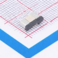 China Durable 0.5 Pitch ZIF Connector Megastar ZX-0.5FPC-2H-CTXX4P with Natural and Black Housing Options for sale