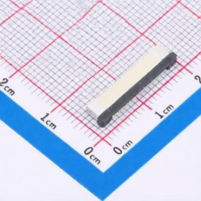 China 0.5 Pitch ZIF Connector Megastar ZX-0.5FPC-2H-CTXX26P Rated Voltage 50V AC DC Temperature 25C to 85C for sale