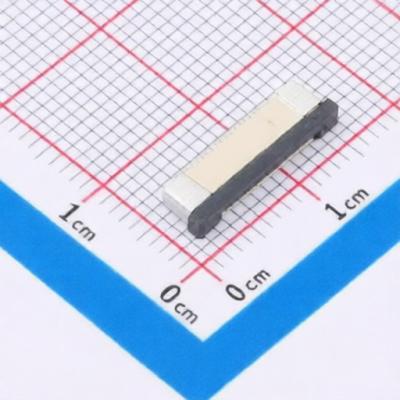 China 0.5mm pitch ZIF vertical right angle connector Megastar ZX-0.5FPC-2H-CTXX18P for flat cable and PCB applications for sale