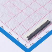 China FPC FFC connector with 05mm pitch Megastar ZX-FPC-FWX0.5PH250 flip type bottom connection electronic for sale