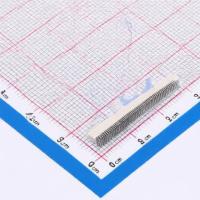 China 0.5mm pitch 2.0mm height connector Megastar ZX-0.5FPC-2H-QFX50P designed for FFC and PCB applications for sale