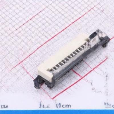 China FPC Connector Megastar ZX-1.0FPC-2H-QFX15P Featuring 05mm Pitch 20mm Height and Suitable for PCB Layouts for sale