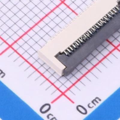 China Connector Megastar ZX FPC FWX0 5PH220 for FPC FFC featuring flip top design and 0 5mm pitch spacing for sale