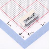 China Flip top housing connector Megastar ZX 0 5FPC FWX H2 14P surface mount type for FPC FFC connections for sale
